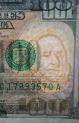 Security and Anti-Counterfeit Printing Example: US $100 Bill | RighterTrack